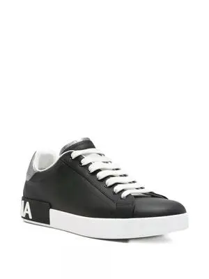 Dolce & Gabbana Logo-patch Low-top Sneakers