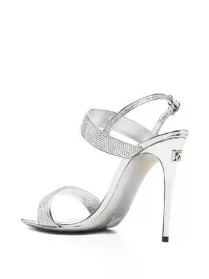 Dolce & Gabbana Crystal-embellished Slingback Sandals