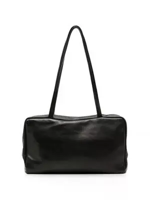 THE ROW Astra Leather Shoulder Bag - Black