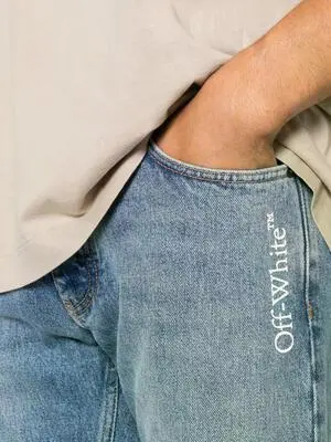 Off-White Half Arrow Tapered Jeans
