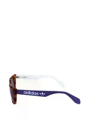Adidas Tortoiseshell-effect Cat-eye Sunglasses