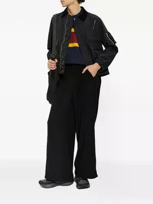 Sacai Striped Pocket T-shirt