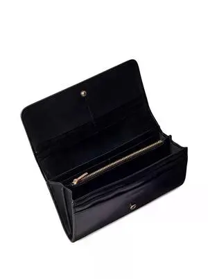 Calvin Klein Large Monogram Logo-plaque Foldover Wallet
