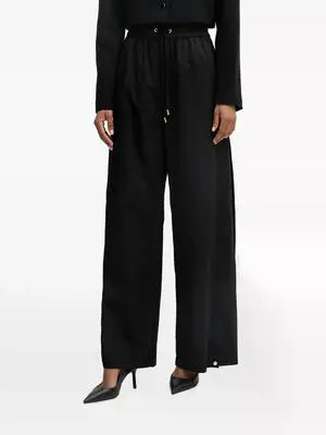 Liu Jo Trousers With Slit Details - Black