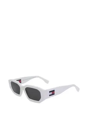 Tommy Hilfiger Geometric-frame Sunglasses - White