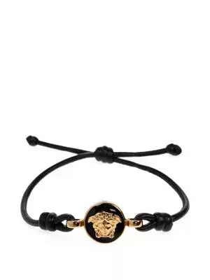 Versace Medusa Leather Bracelet