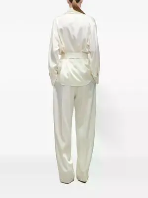 Victoria Beckham Alba Belted Blouse