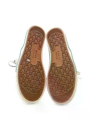 Gucci 2010s Tennis 1977 Zebra-print Sneakers