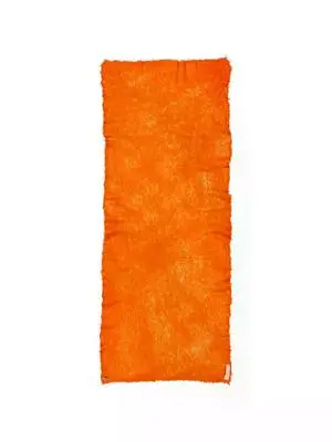 HIMALAYA CLOTHING Fringed-edge Scarf - Orange