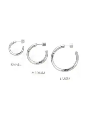 Jenny Bird Staple Hoop Earrings