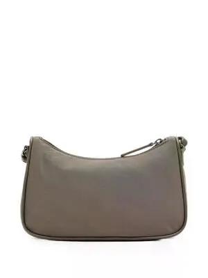 Emporio Armani Logo-plaque Shoulder Bag - Brown
