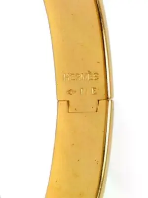 Hermès 2000-2020 Narrow Enamel Clic H Bracelet Pm Costume Bracelet