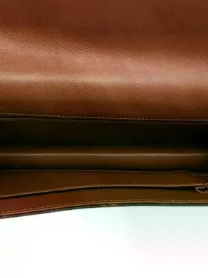 LOUIS VUITTON Monogram Pochette Dame Gm Clutch Bag