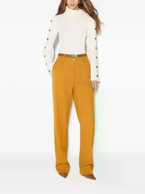 Elisabetta Franchi Knit Pullover With Jewel Buttons