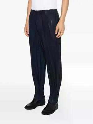 Issey Miyake Pleated-design Trousers