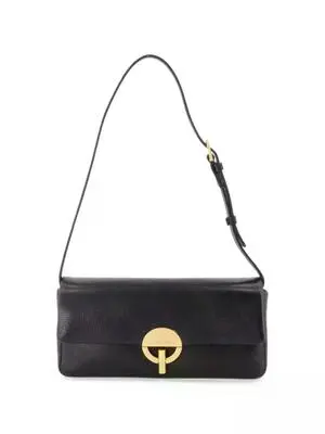 Vanessa Bruno Moon Leather Shoulder Bag - Black