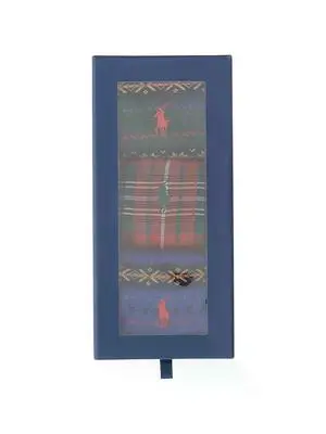 Polo Ralph Lauren Fair Isle & Tartan Motif Socks Set - Red