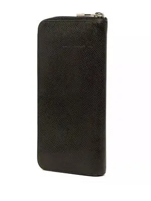 LOUIS VUITTON 2012 Taiga Zippy Vertical Wallet Long Wallets