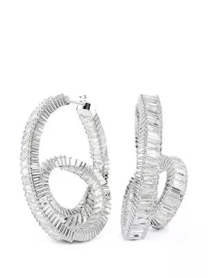SWAROVSKI Matrix Hoop Earrings