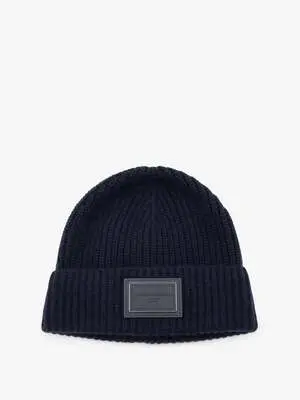 Dolce & Gabbana Ribbed Cashmere Hat