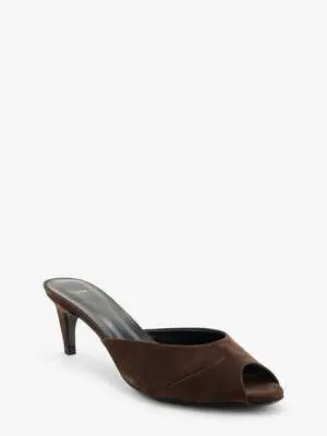 JUDE Suede Cave Mule Sandals
