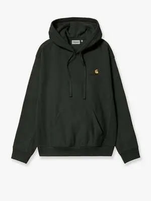 Carhartt Work In Progress American Script Cotton Blend Sweatshirt - Verde