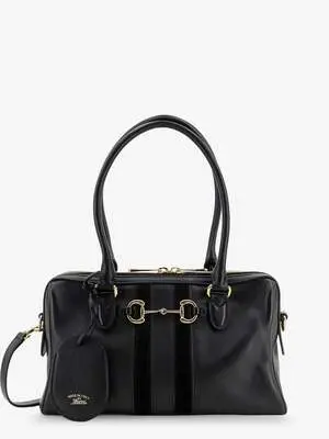 Gucci Leather Horsebit Bauletto Shoulder Bag