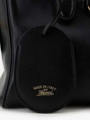 Gucci Leather Horsebit Bauletto Shoulder Bag