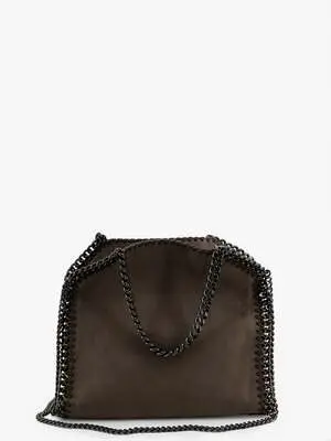 Stella McCartney Falabella Mini Velvet Bag - Brown