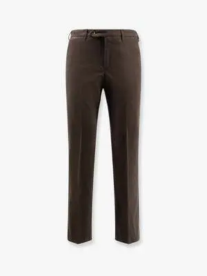 PT TORINO Style Stretch Cotton Master Fit Trousers - Brown