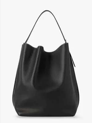 TOTEME Belted Leather Tote Shoulder Bag