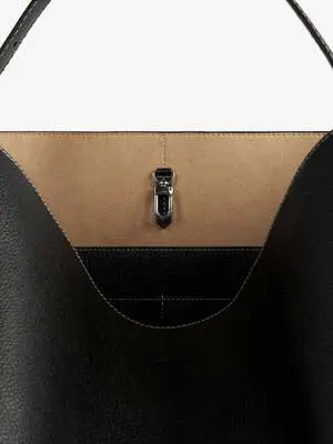 TOTEME Belted Leather Tote Shoulder Bag