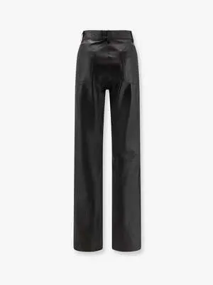 ALYSI Leather Trousers