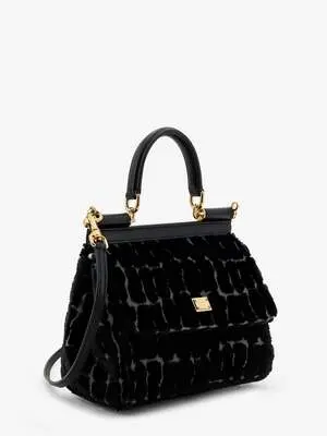 Dolce & Gabbana Sicily Velvet Handbag
