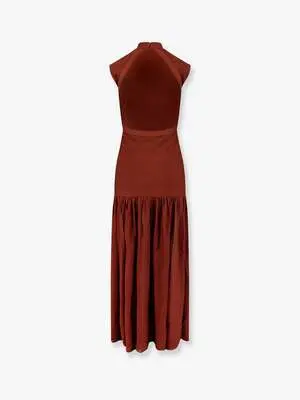 Retrofete Zosima Long Viscose Dress