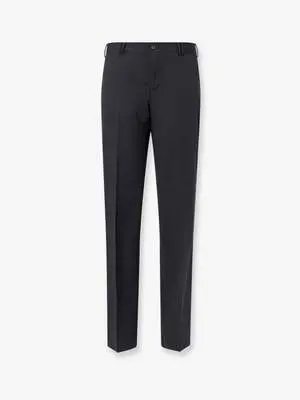 PT TORINO Michael Trousers In Virgin Wool Blend - Black