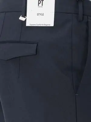 PT TORINO Style Master Fit Stretch Wool Trousers