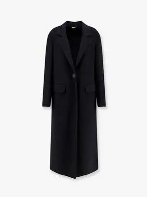 HEVO Lamiedolimpia Wool Coat - Black