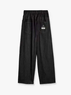 ADIDAS Y-3 Relaxed Fit Denim Trousers