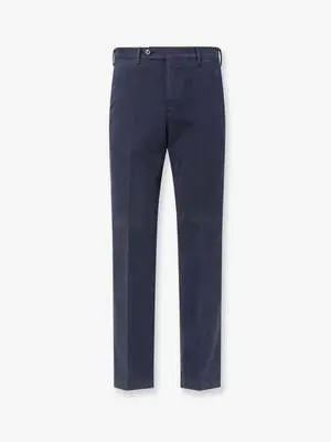 PT TORINO Style Stretch Cotton Master Fit Trousers - Blue