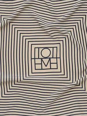 TOTEME Monogram Silk Foulard