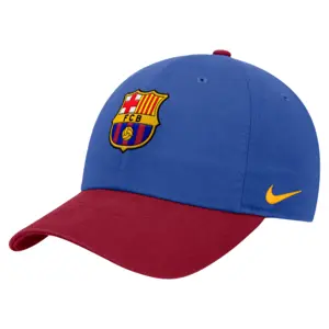 Nike Fc Barcelona Club Adjustable Cap - Blue
