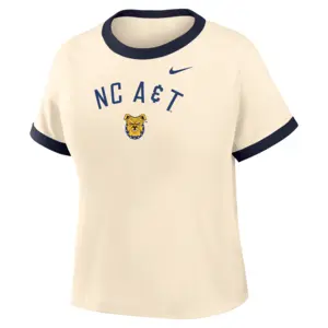Nike College Cropped Ringer T-shirt - Brown