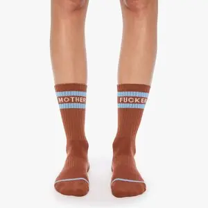 MOTHER Baby Steps Cocoa Socks - White