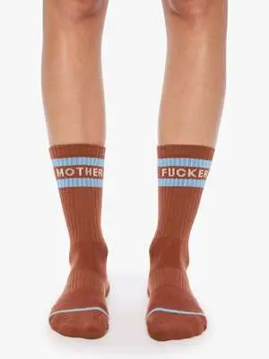 MOTHER Baby Steps Cocoa Socks - White