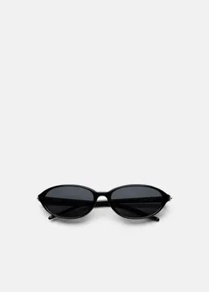Vince Chimi Ellipse Sunglasses - Black