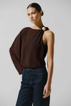 BAOBAB Dolly Blouse - Cocoa