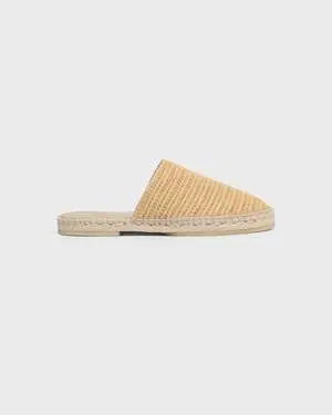 Vilebrequin Raffiaeffect Slides Solid Shoes Celino2