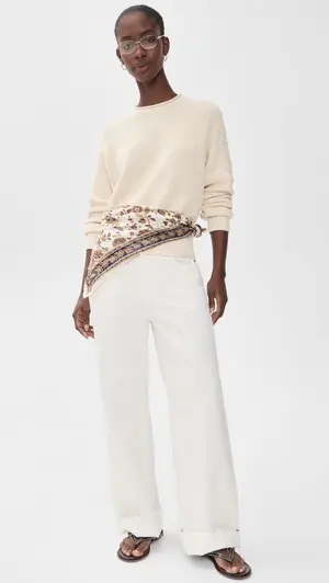 Madewell The Arden Crewneck Sweater