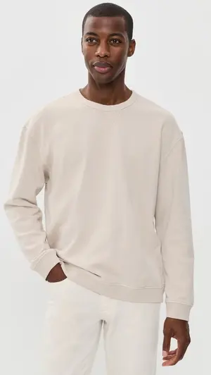 Marine Layer Relaxed Cloud 9 Fleece Crewneck Sweatshirt
